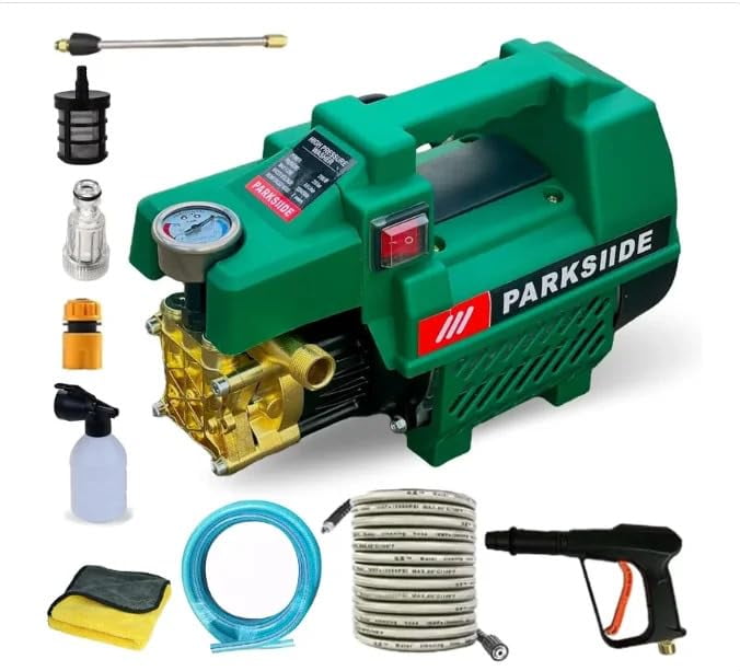 High Pressure Washer 210 Bar 2100W High Pressure Hose Pipe Washer Kit ...