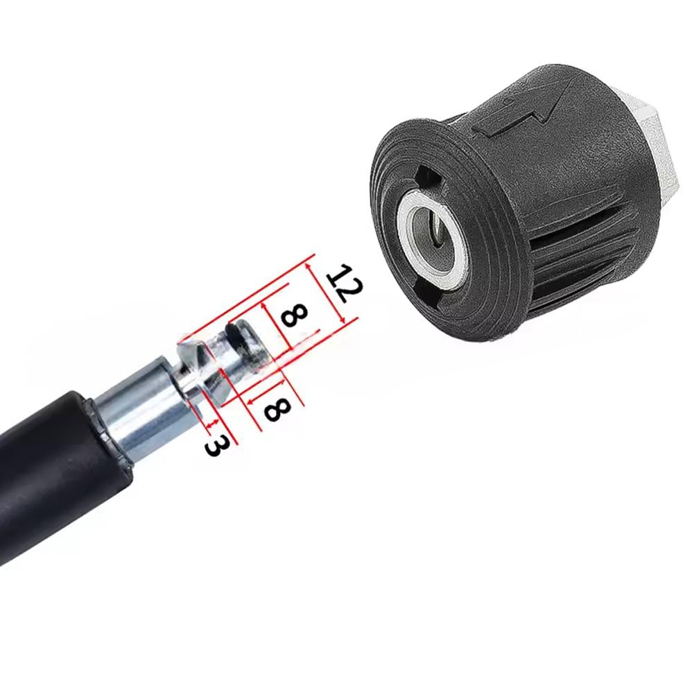 High Pressure Washer Adapter, Hose Adapter Quick Connect, Brass M22 ...