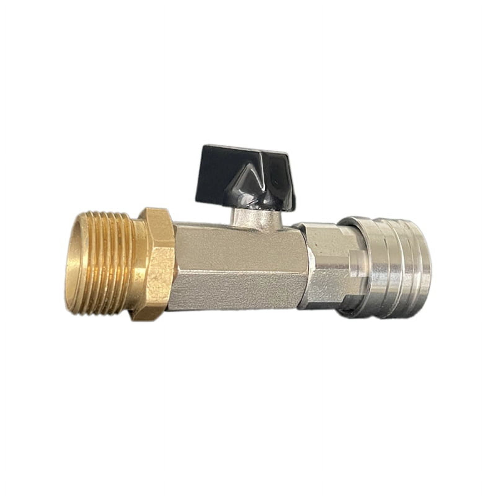High Pressure Washer Ball Valve 1/4 and M22 14Mm Quick Connector for ...