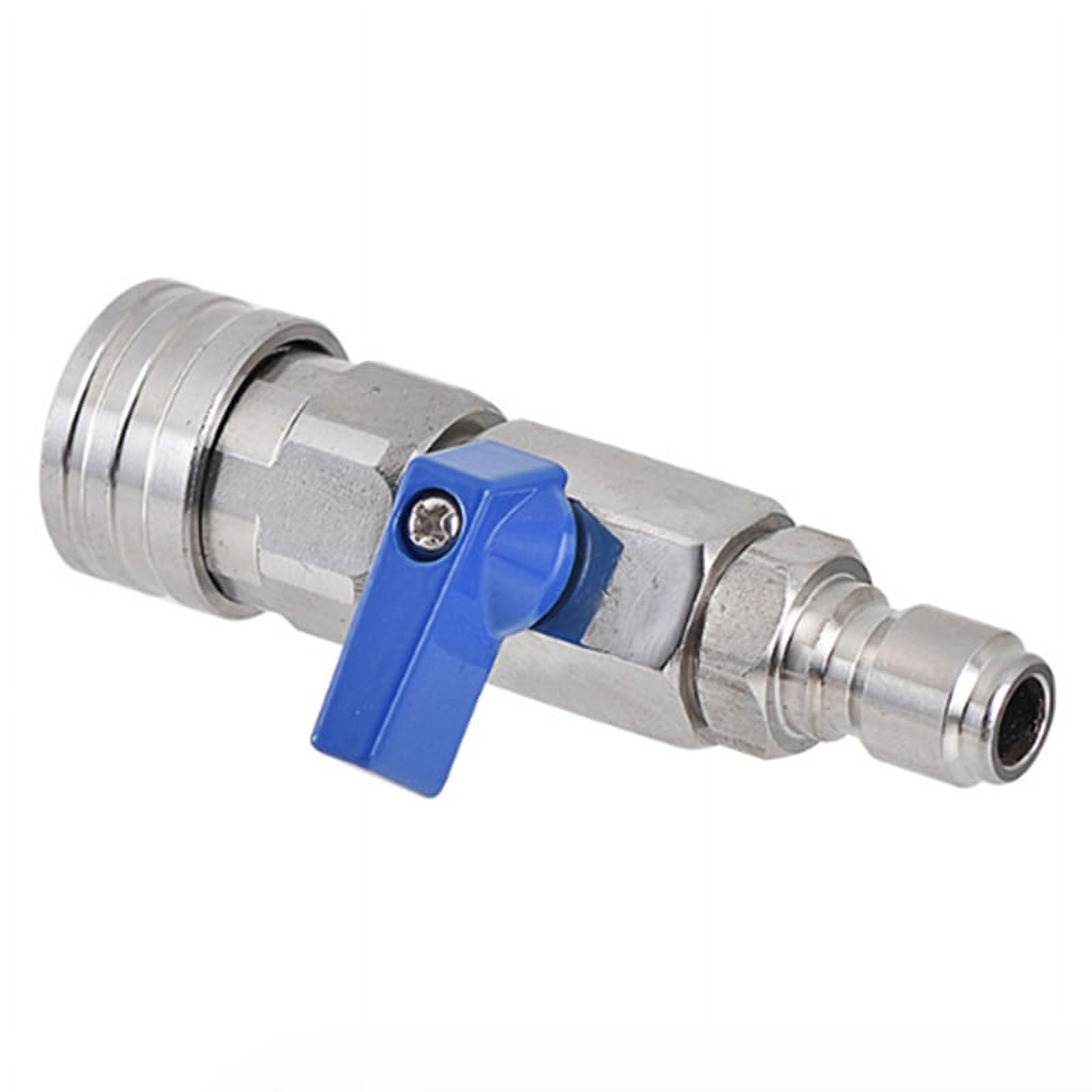 High Pressure Washer Ball Valve Kit 3/8 NPT Quick Connector 4500 PSI ...