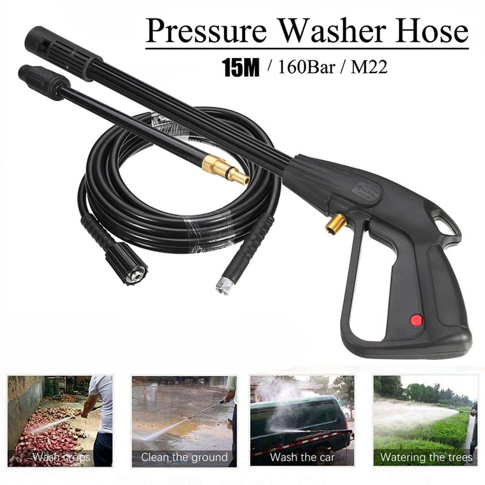 High Pressure Washer G-Un,M22 Car Water Cleaning Tool with 10M Hose for ...