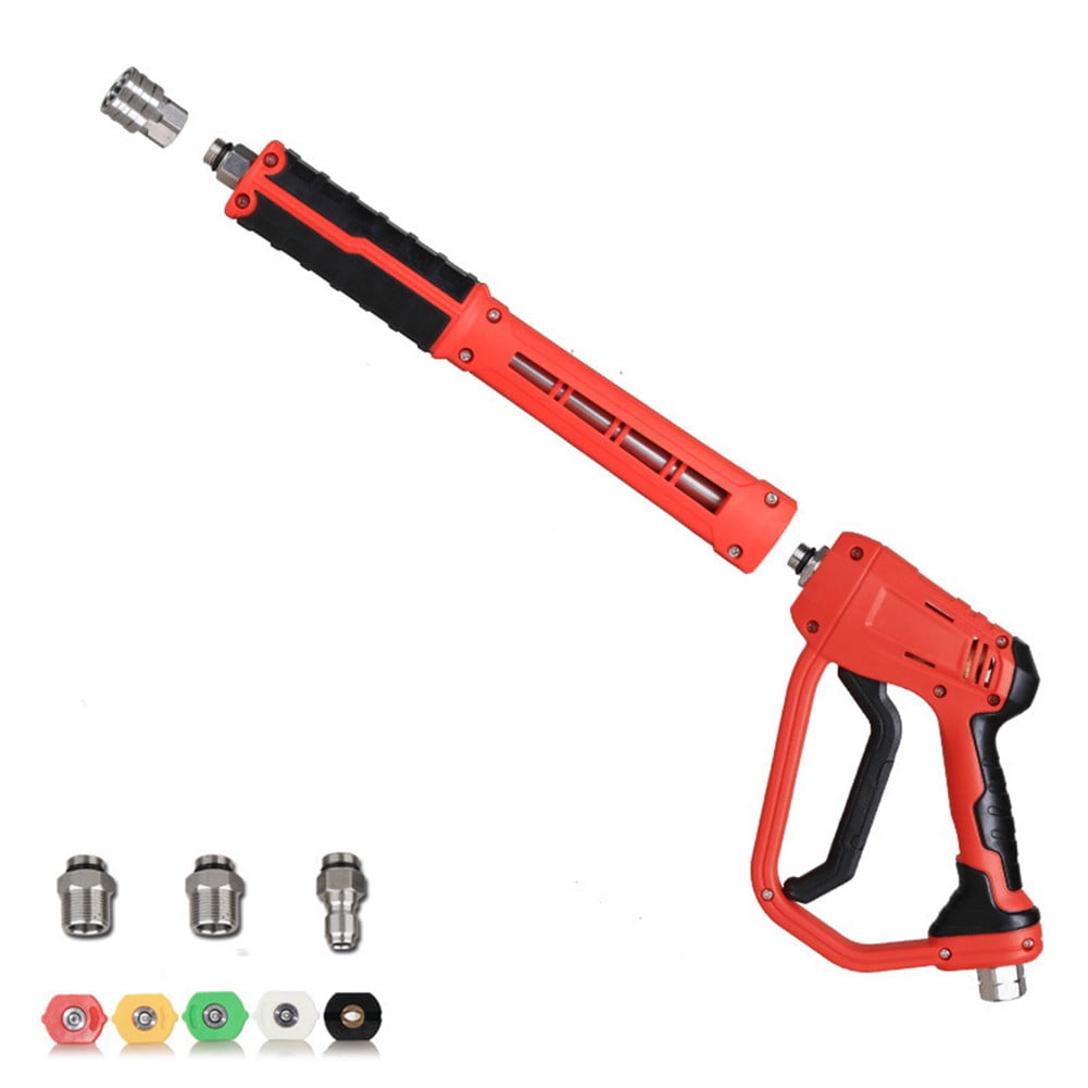 High Pressure Washer Long pistol with 5 Nozzles for Versatile Cleaning ...