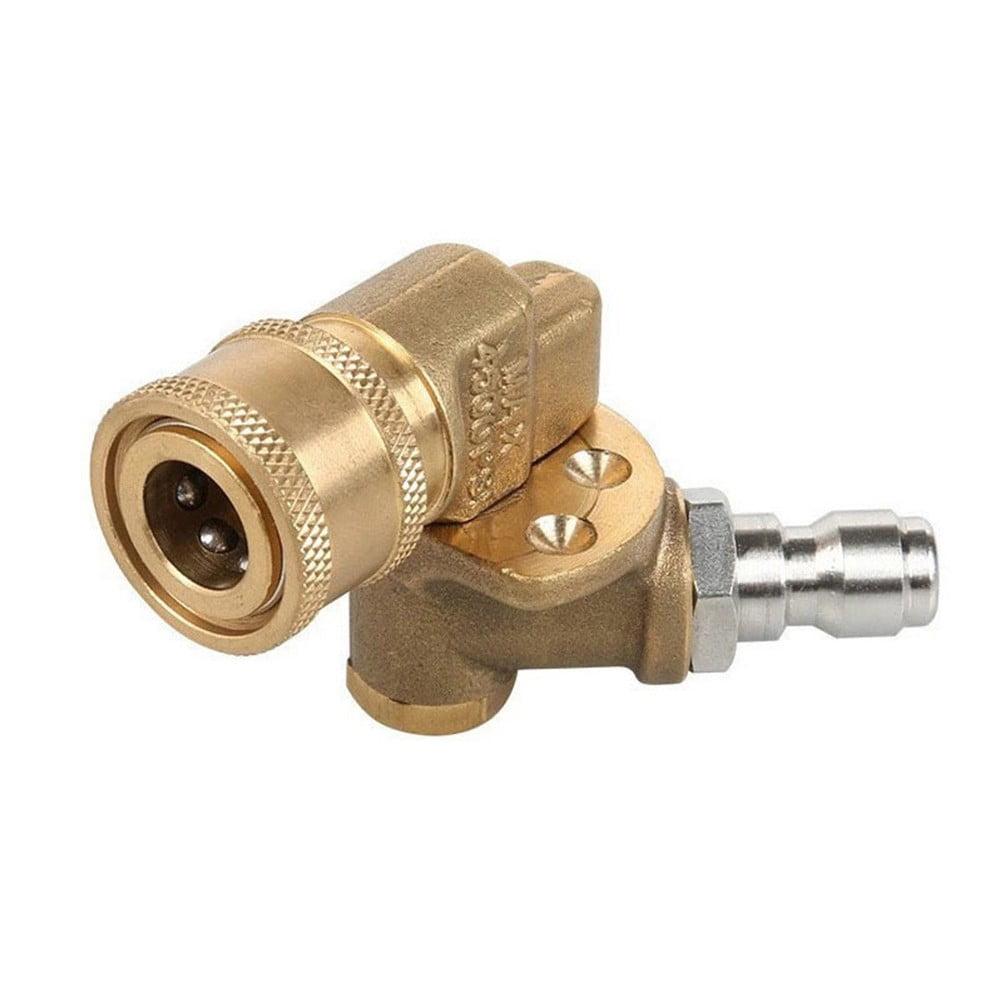 High Pressure Washer Nozzle 360° Adjustable /4 Quick Connect Spray Tip ...