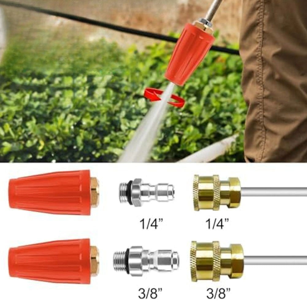 High Pressure Washer Nozzle Pressure Washer Tip 360-degree Rotating ...