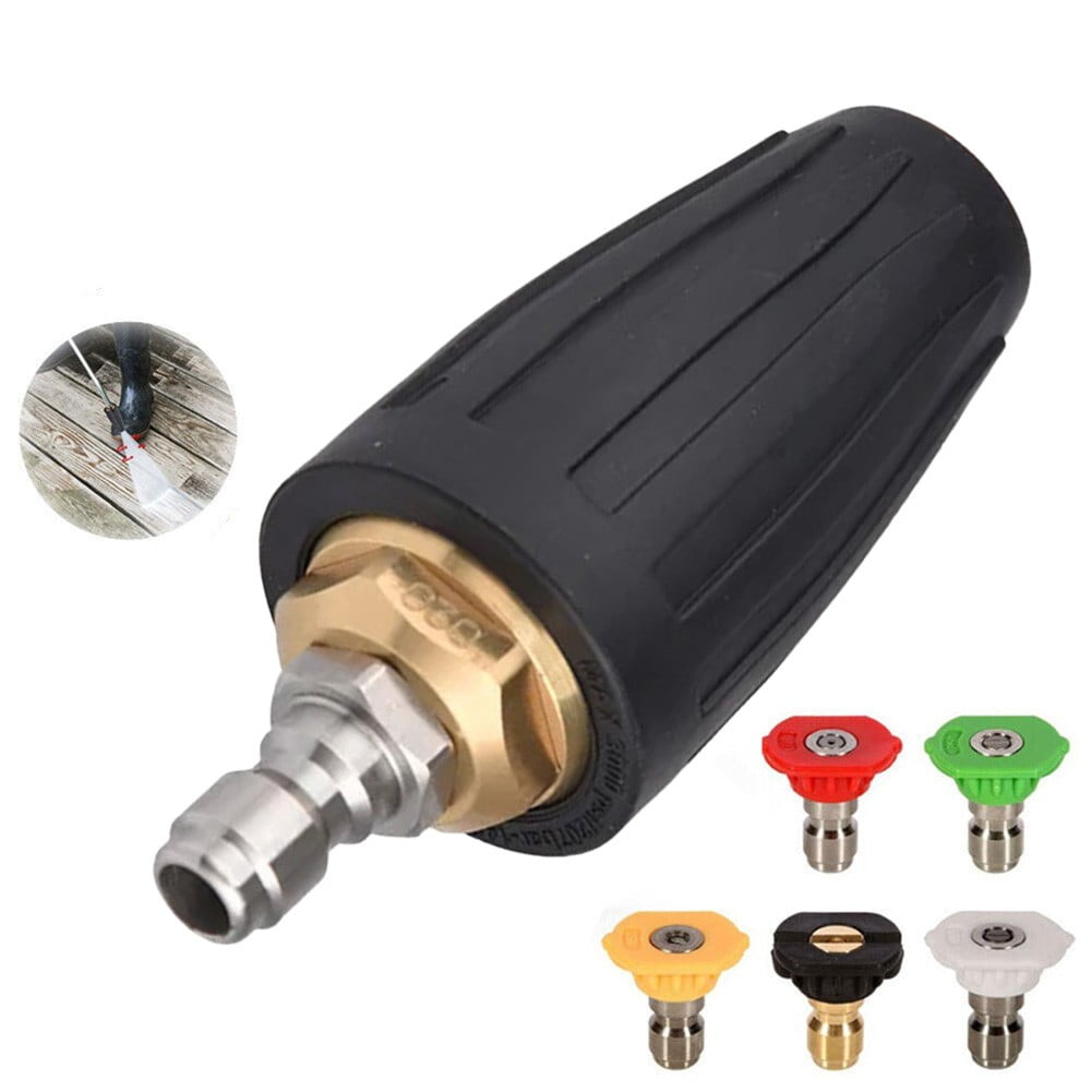 High Pressure Washer Rotating for Turbo Nozzle Spray Tip 4000PSI1/4 ...