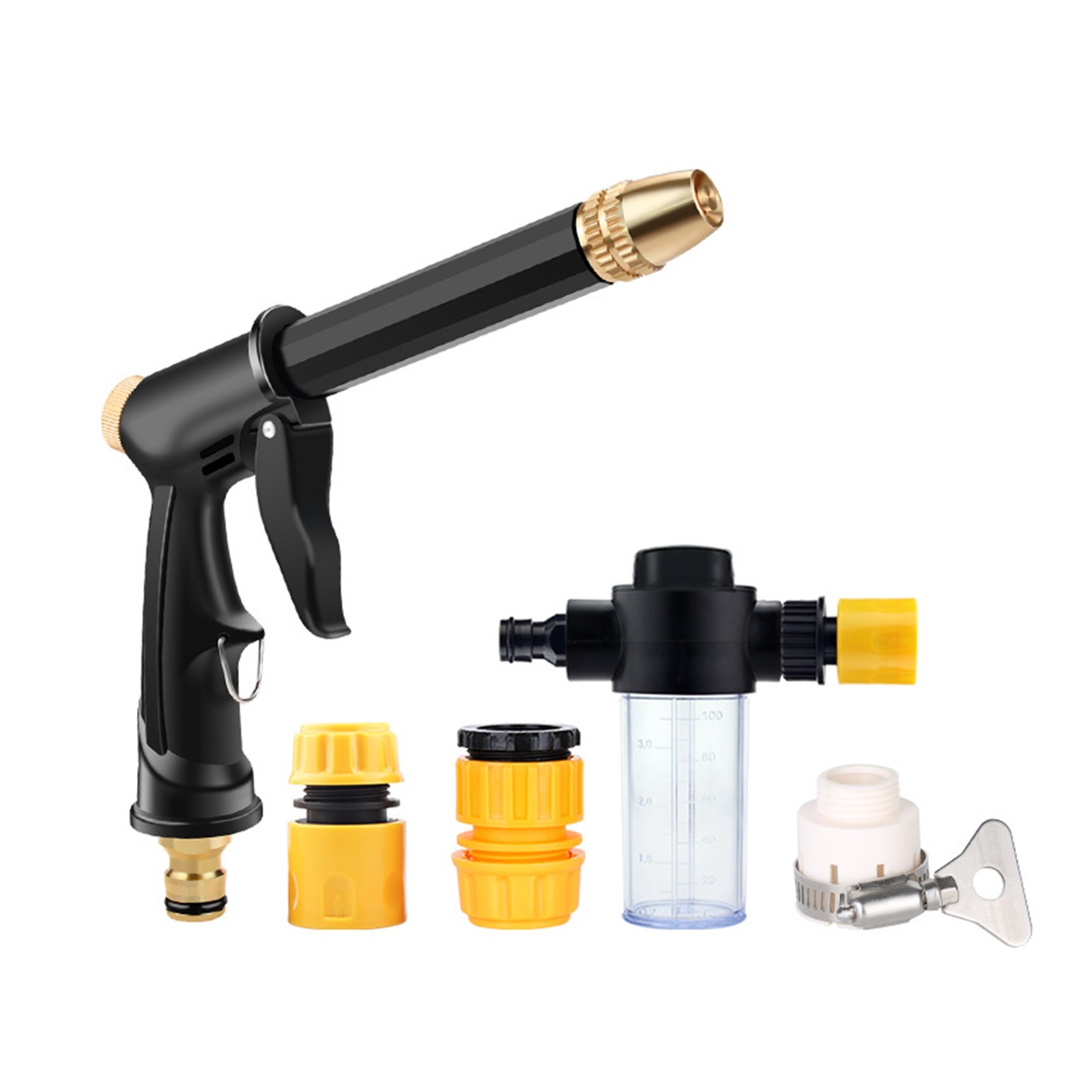 High Pressure Washer Water Gun Garden Watering Gun Hose Nozzle Spray ...