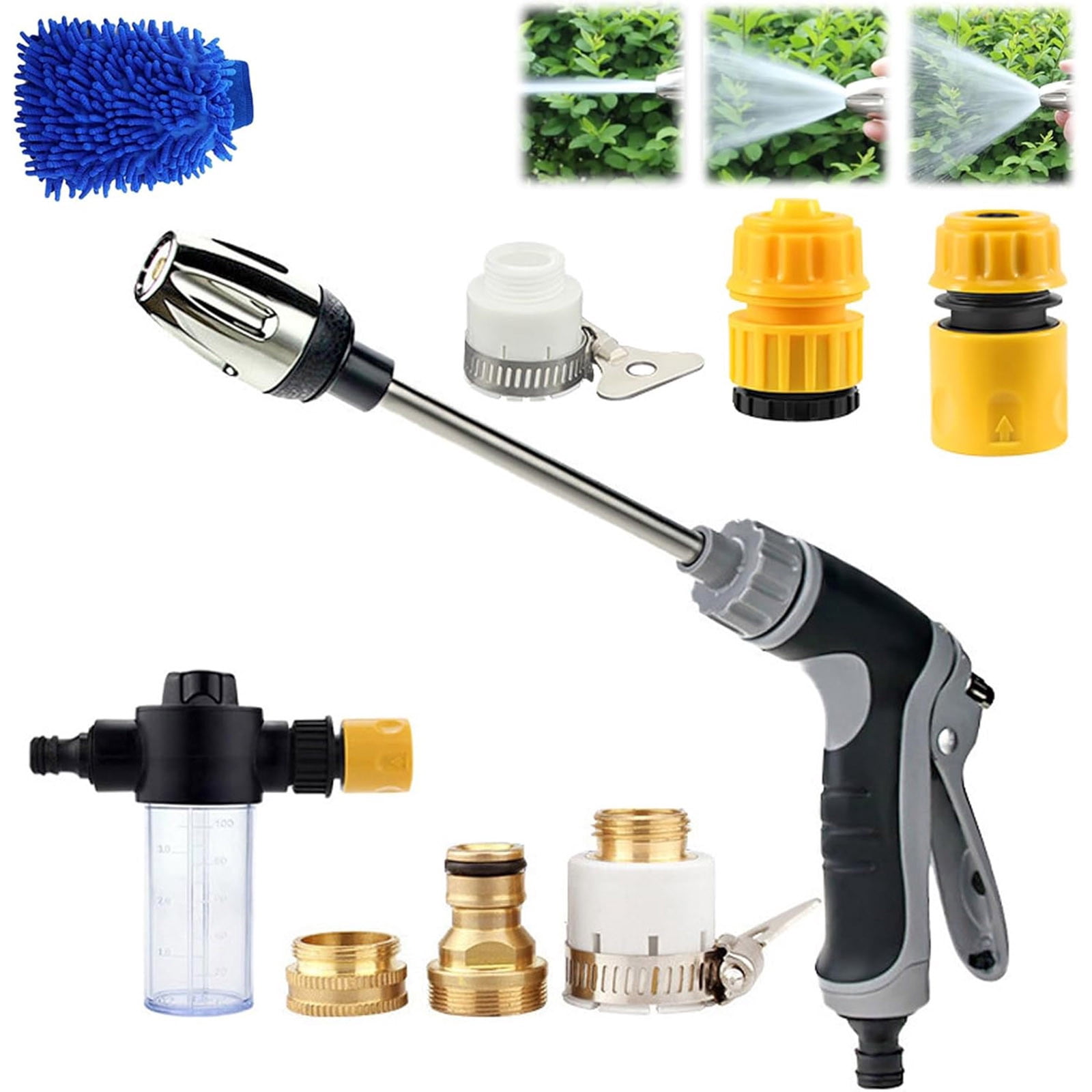 High Pressure Washer Water Handheld Power Washer with Rotating Nozzles ...