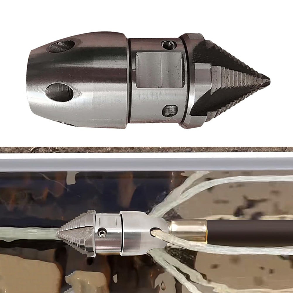 High Pressure Washer Water Sprayer Sewer Flushing Rotary Nozzle Durable ...