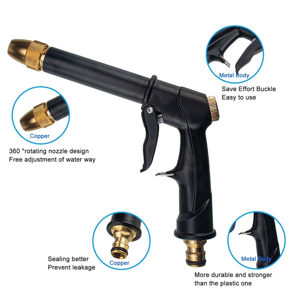Hemoton Cleaning Nozzle Car Wash Sprayer Plastic 1Pcs - Walmart.com