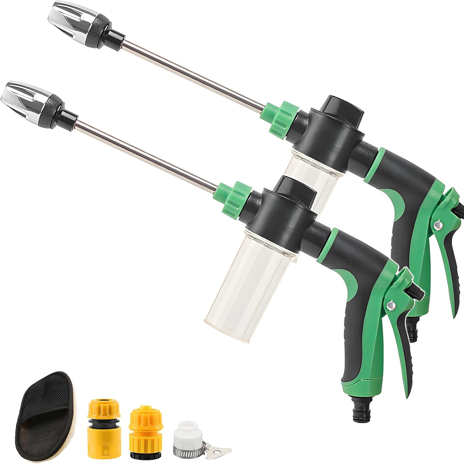 High Pressure Water Gun, 360° Rotating Adjustable High Pressure Washer ...