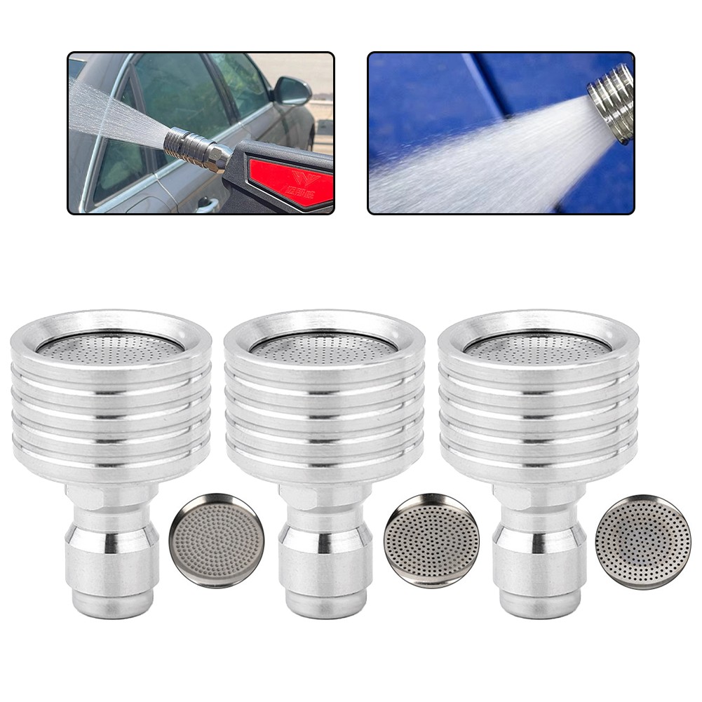 High Pressure Water Interface Washer Nozzle Stainless Steel1/4 Quick ...