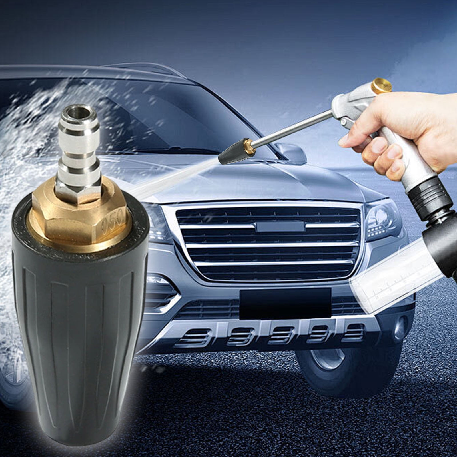 High Pressure Water Rotating Nozzle Ceramic Core 360 Degree Turbine ...