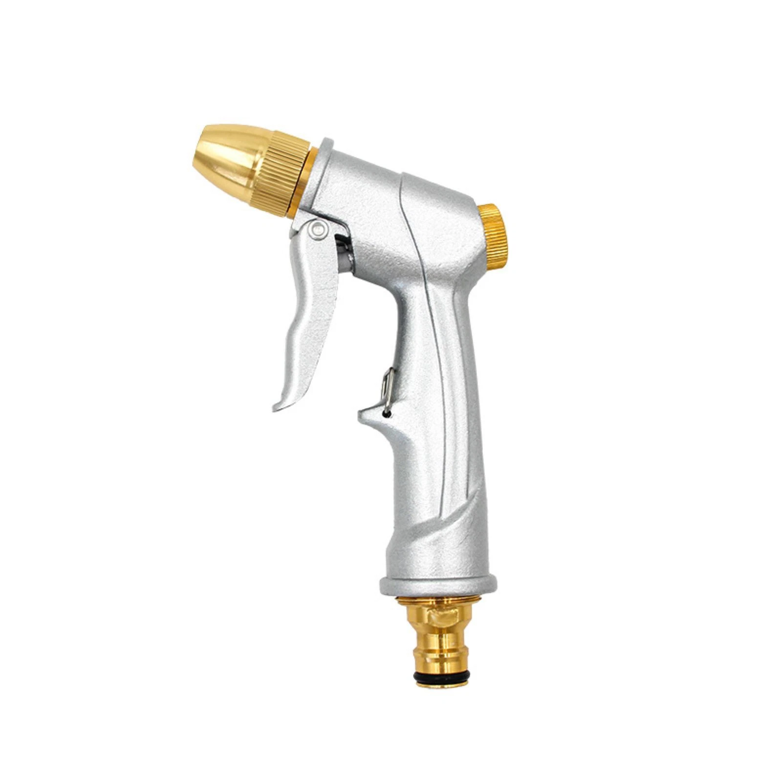 High-Pressure Water Spray Gun Metal Brass Nozzle Car Garden Lawn Wash ...