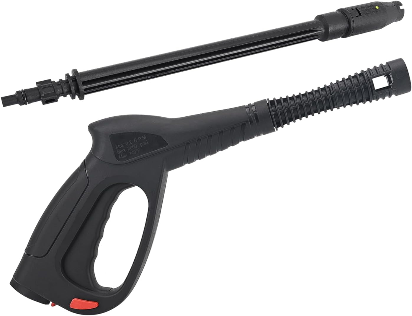 High Pressure Water Spray Gun Wand Nozzle, Replacement Pressure Washer ...
