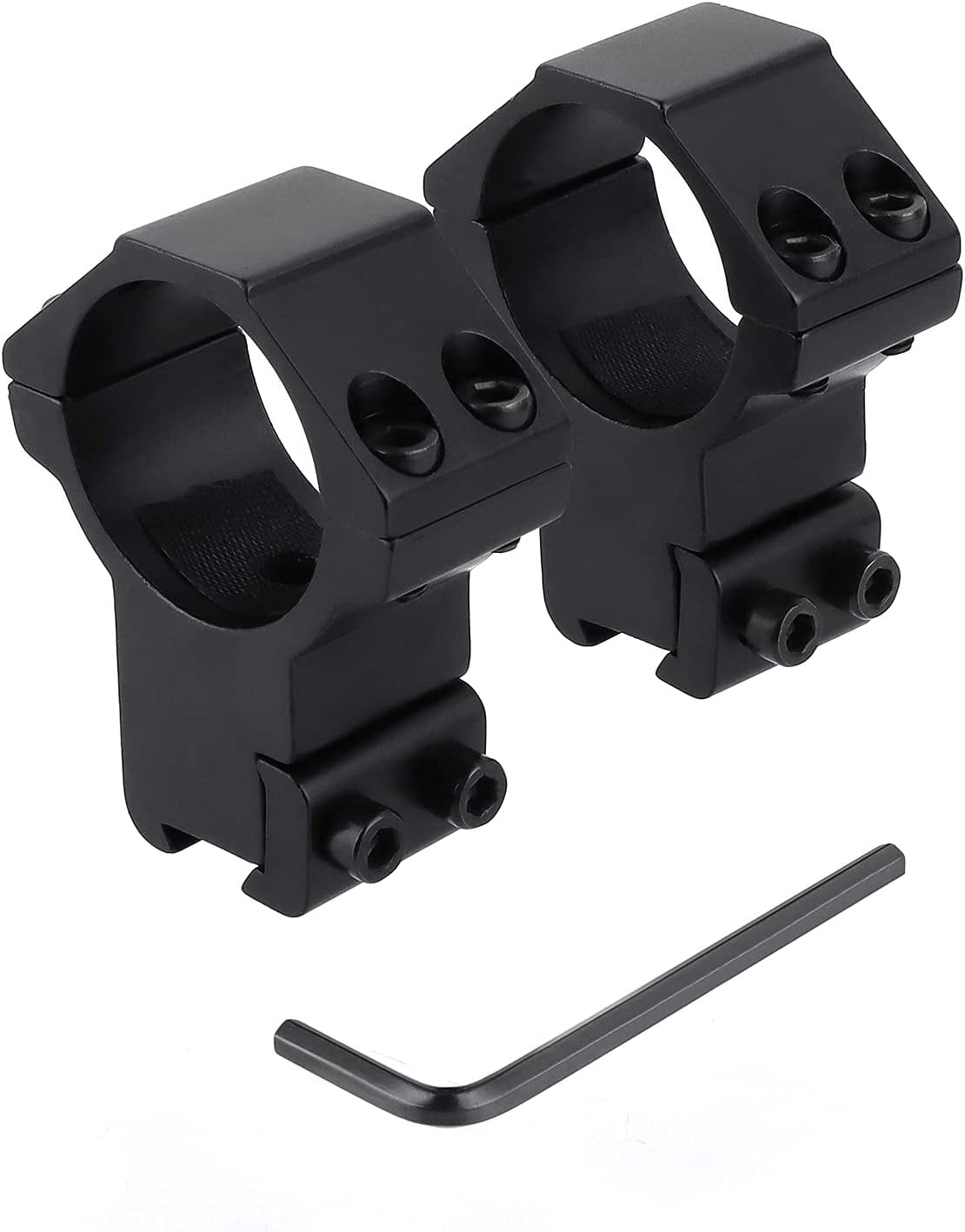 High Profile 30mm Scope Rings for 11mm Dovetail Rail — Tactical ...