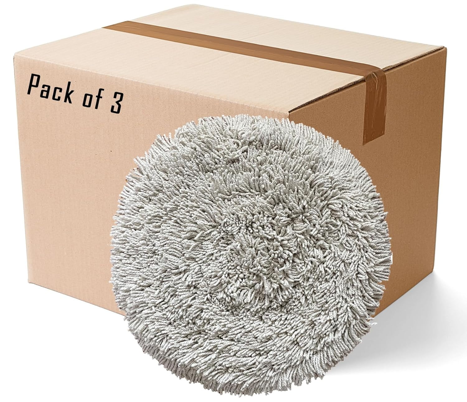 High-Profile Cotton Carpet Bonnets - Heavy Soil Extraction for Rotary ...