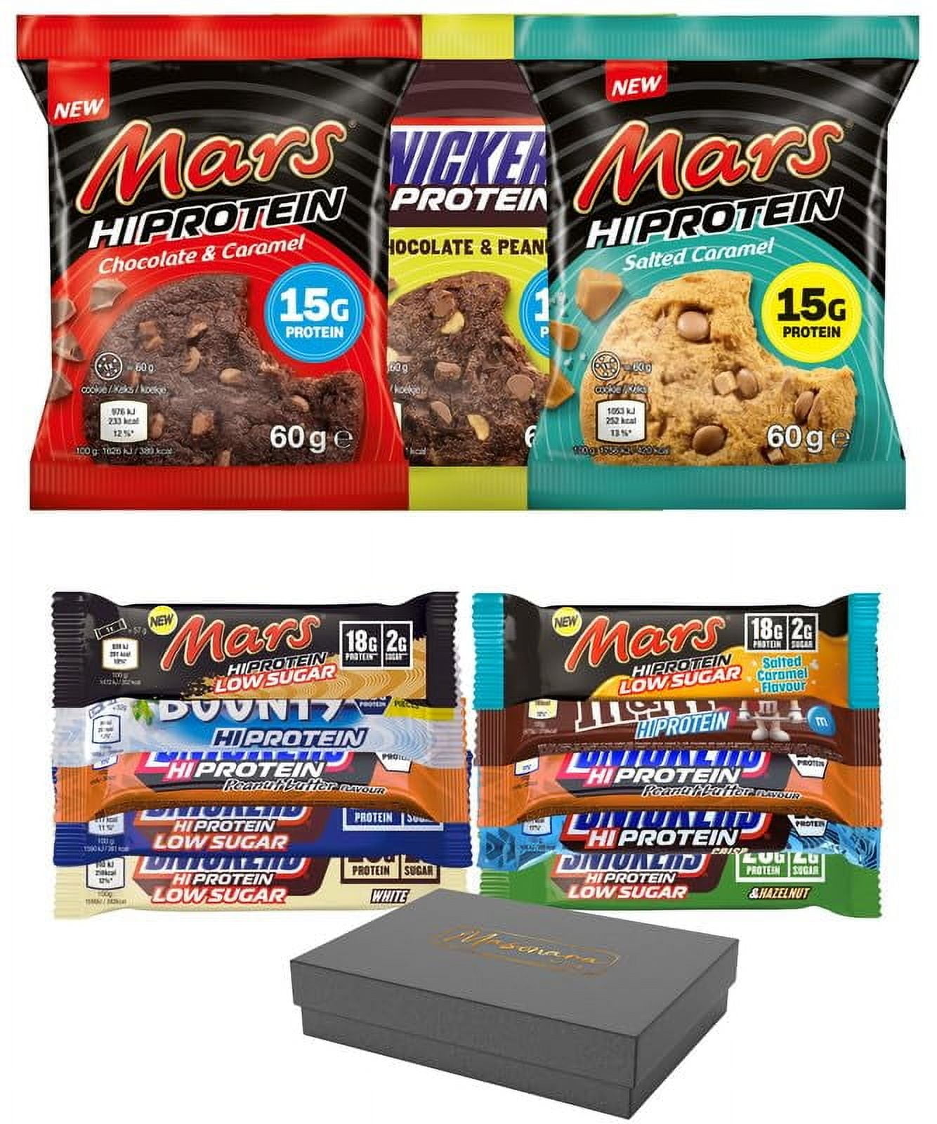 High Protein BarsTRDN and Cookies Gift Set | Variety Pack of 13 Workout ...