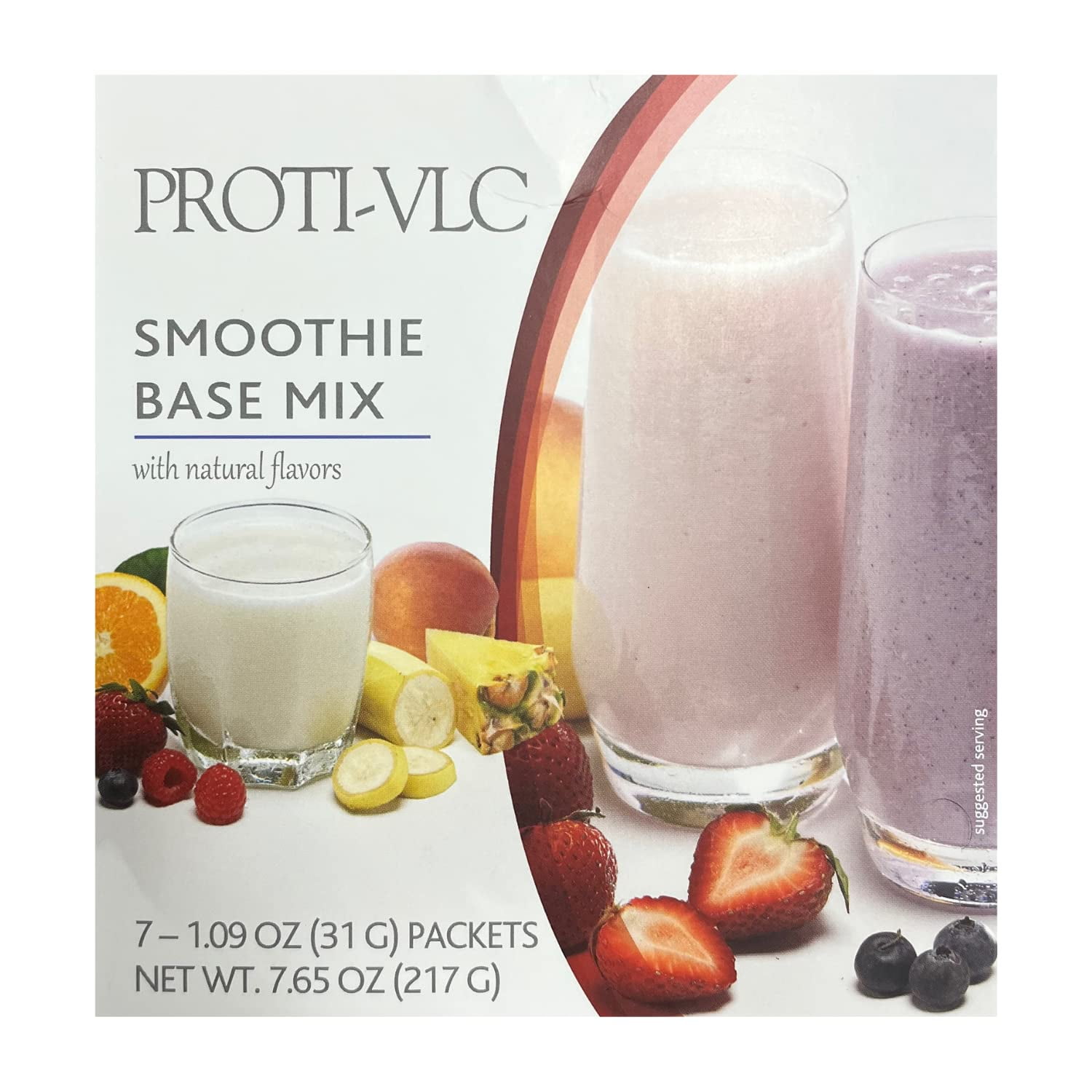 High Protein VLC Smoothie Base Mix With Natural Flavors, Low Calorie ...
