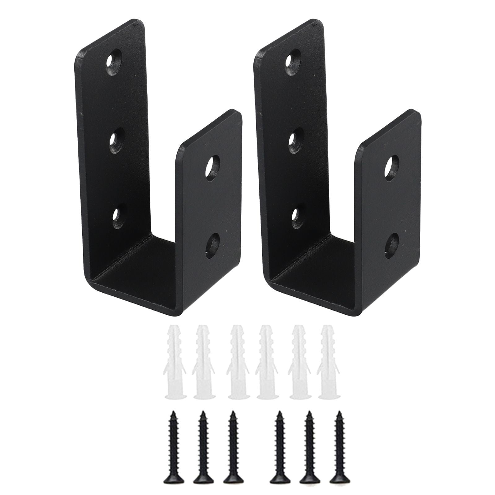 High-Quality 2x 4 Door Barricade Brackets for Enhanced Home Security 2/ ...