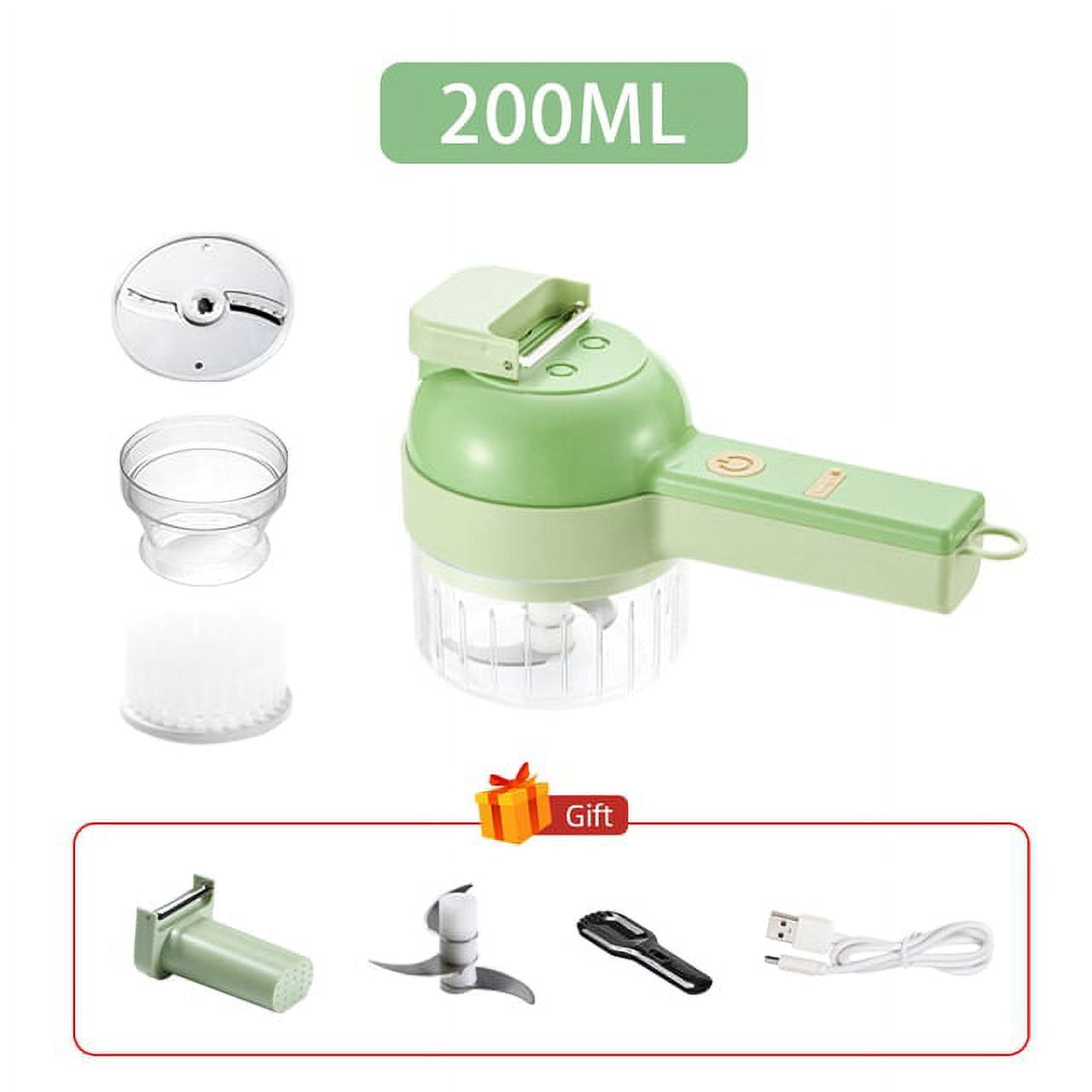 High Quality 4 In 1 Multifunctional Electric Vegetable Cutter Slicer ...