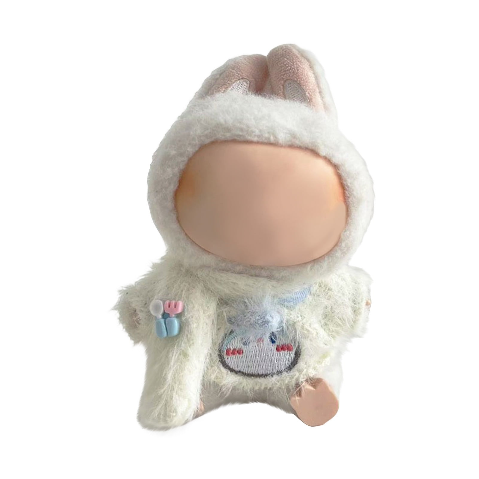 High Quality 6.69 Inch Plush Toy Costume: Utensil White Fluffy Dream ...