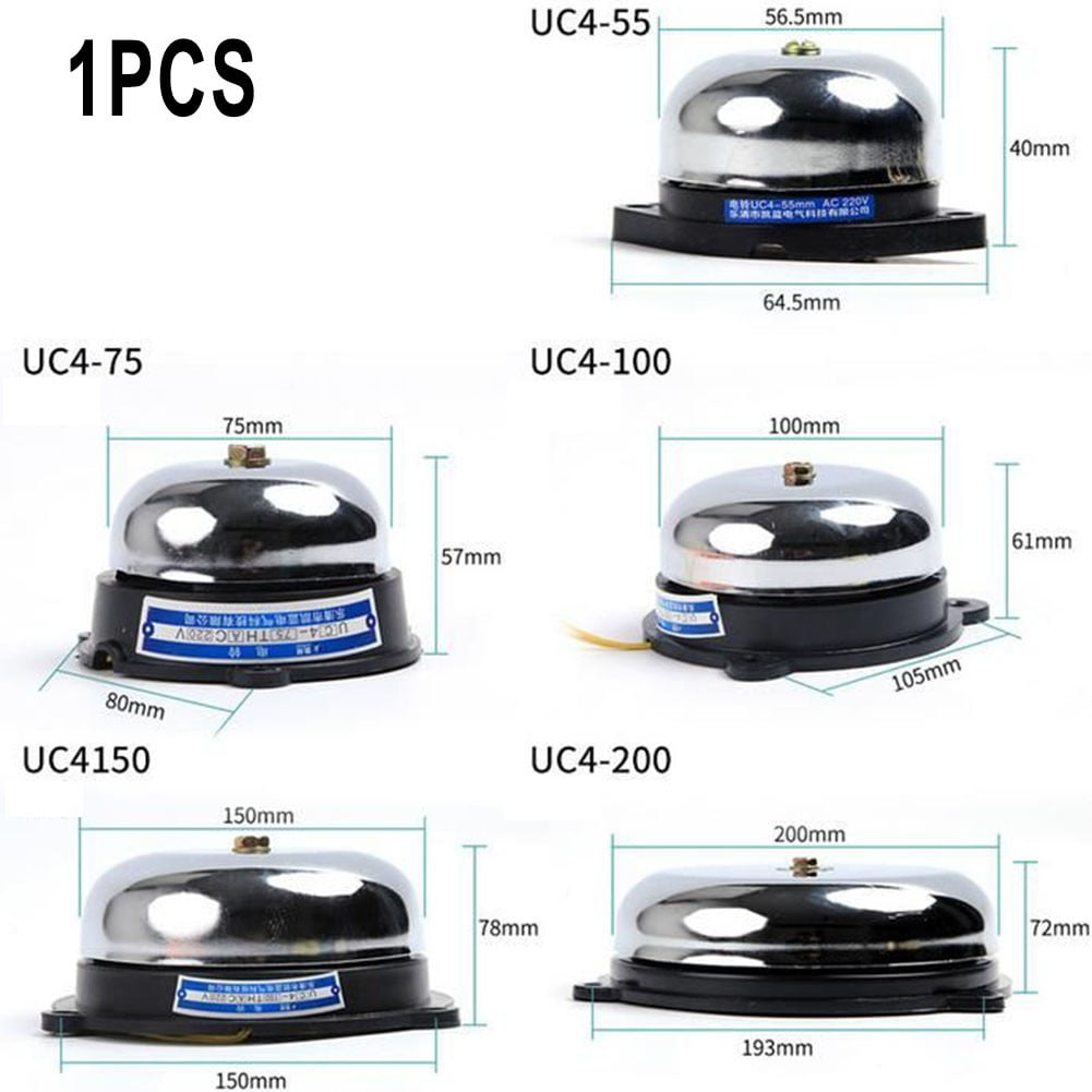 High Quality Ac220V Electric Bell Doorbell Traditional 2/3/4/6 Inch ...
