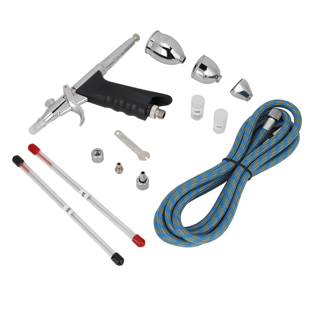 High Quality Airbrush Kit Dual Action Needle Spray Nozzle Paint Art ...
