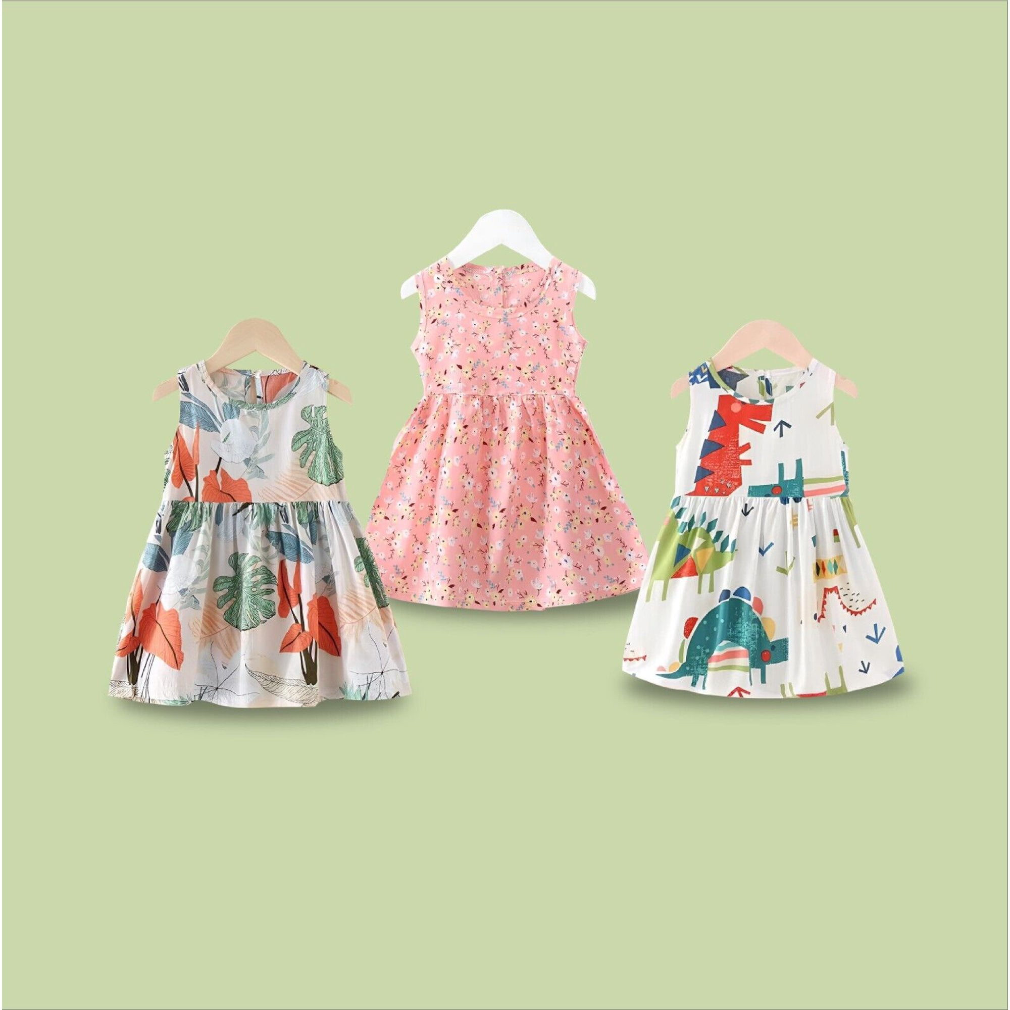 High-Quality Baby Girls Clothes 110 3-4 Years Summer Kids Smocked ...