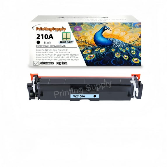210A W2100A Toner Cartridges (with Chip) Compatible for HP Color ...