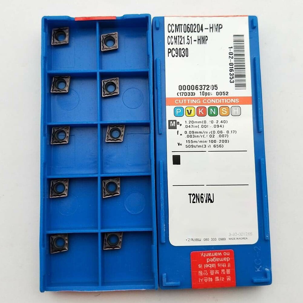High Quality Brand New Insert Ccmt060204-Hmp 10 Pcs /Set Ccmt21.51-Hmp ...