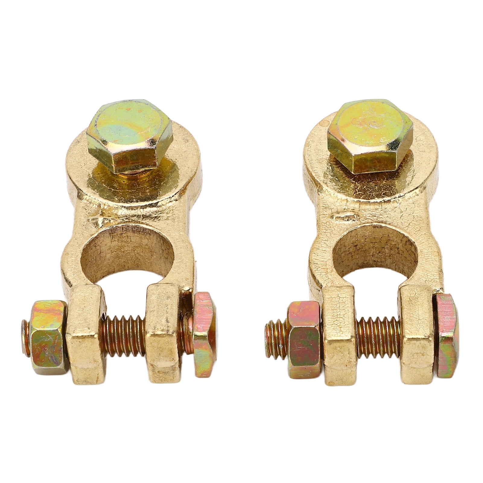 High-Quality Brass Plated Car Battery Terminal Connector for RV, ATV ...