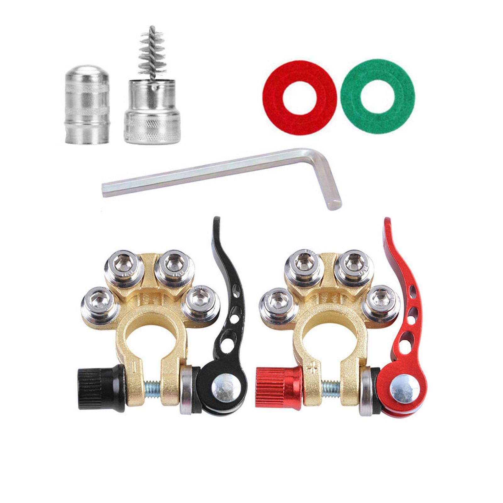 High Quality Brass Steel Battery Terminal Connectors, Positive Negative ...