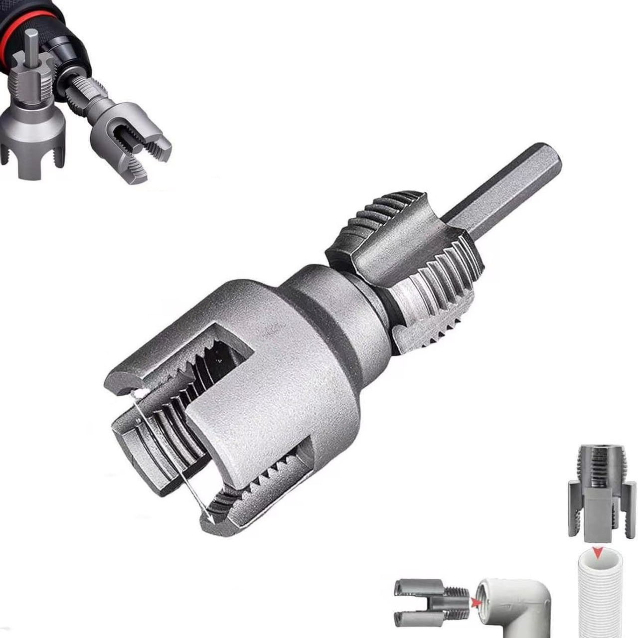 High Quality Carbon Steel Dual Function Inner And Outer Pipe Threading ...
