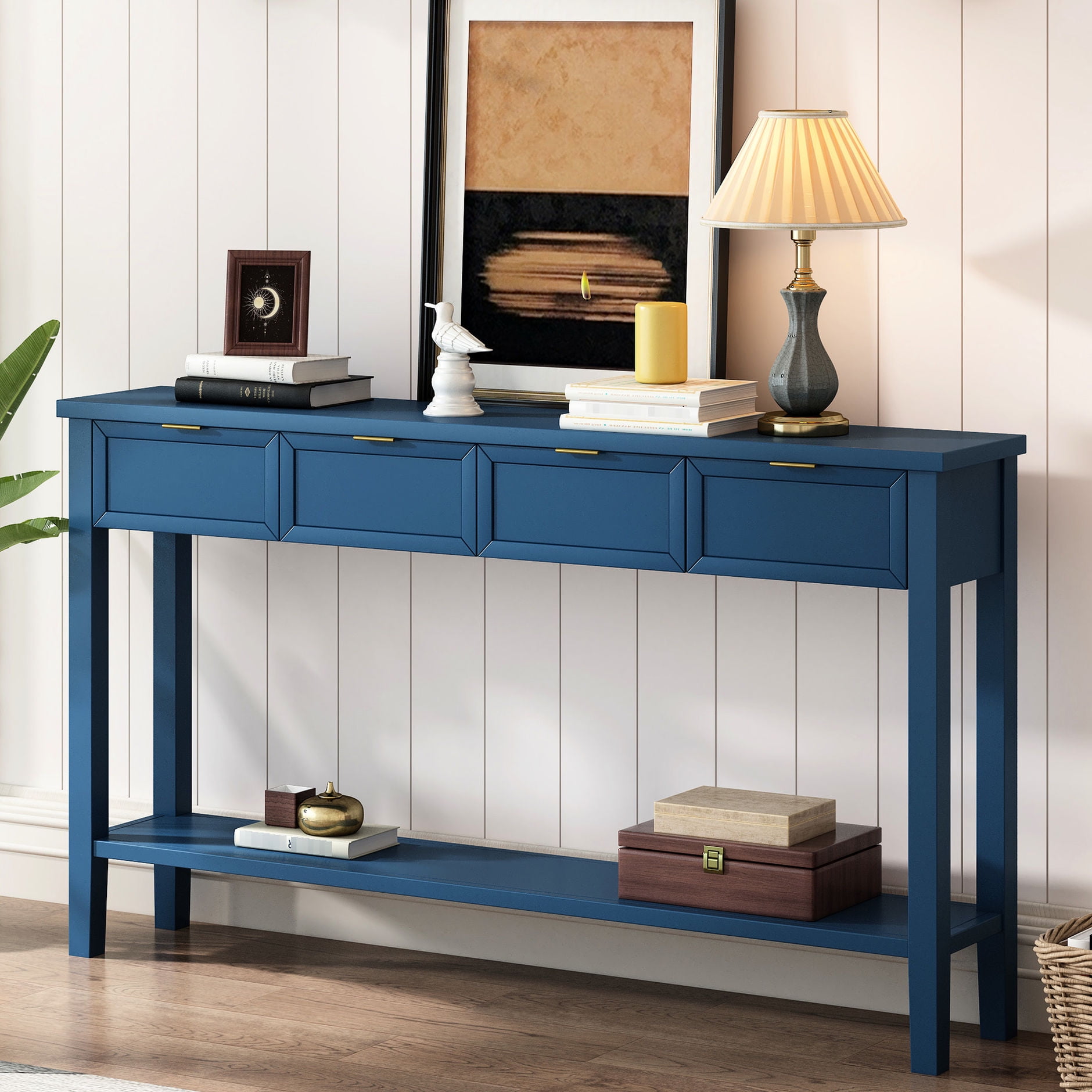 High - Quality Console Table | Additional Storage from Bottom Shelf ...