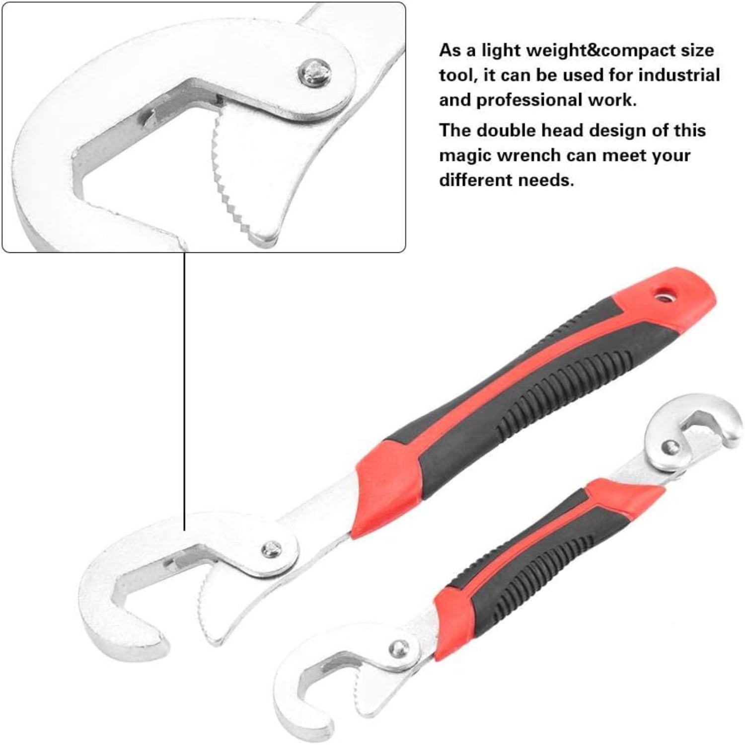Essential Heavy Duty Multifunction Double Head Wrench Spanner Tool Set ...