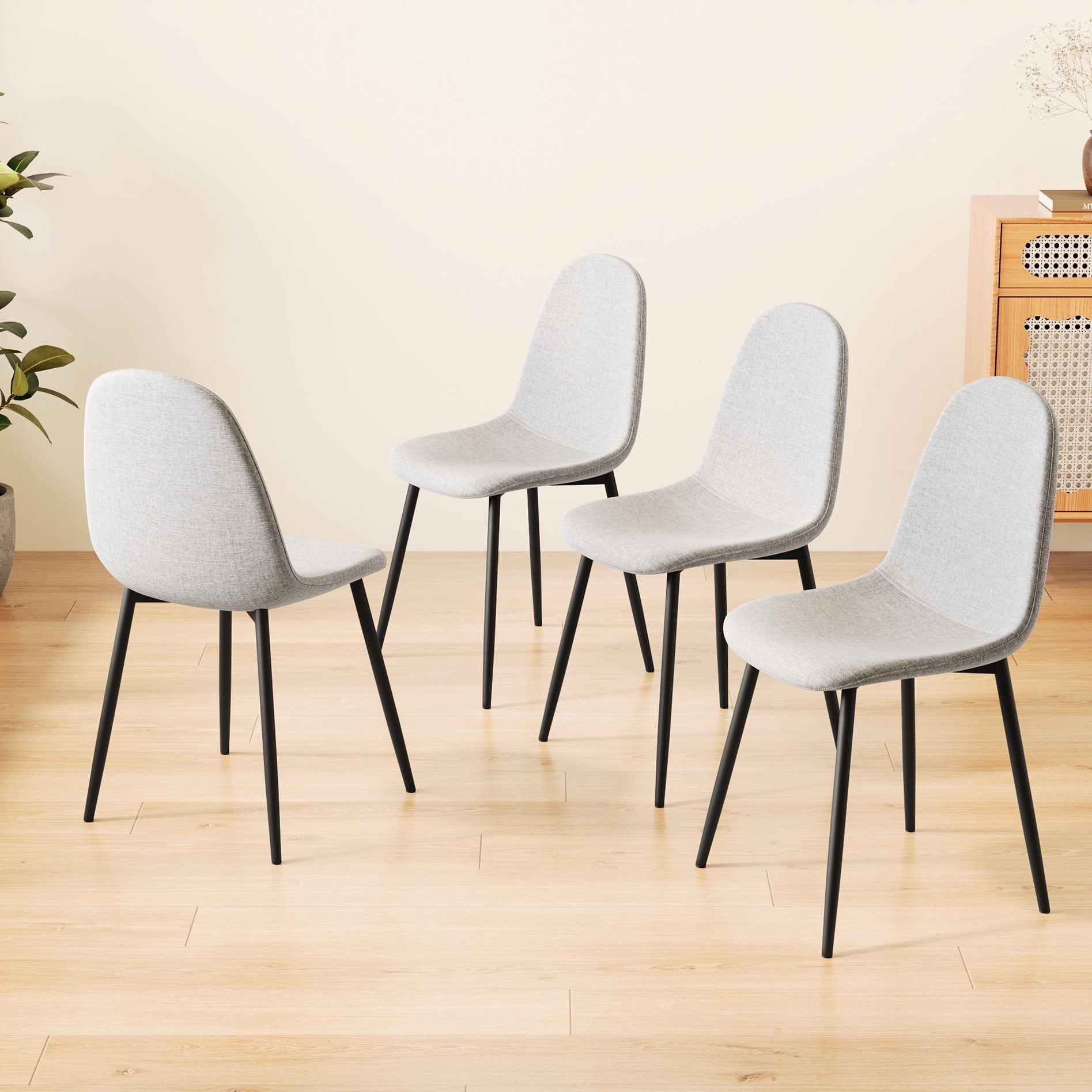 High - Quality Fabric 4 - Chair Set+Ergonomic Design”-“New Home ...