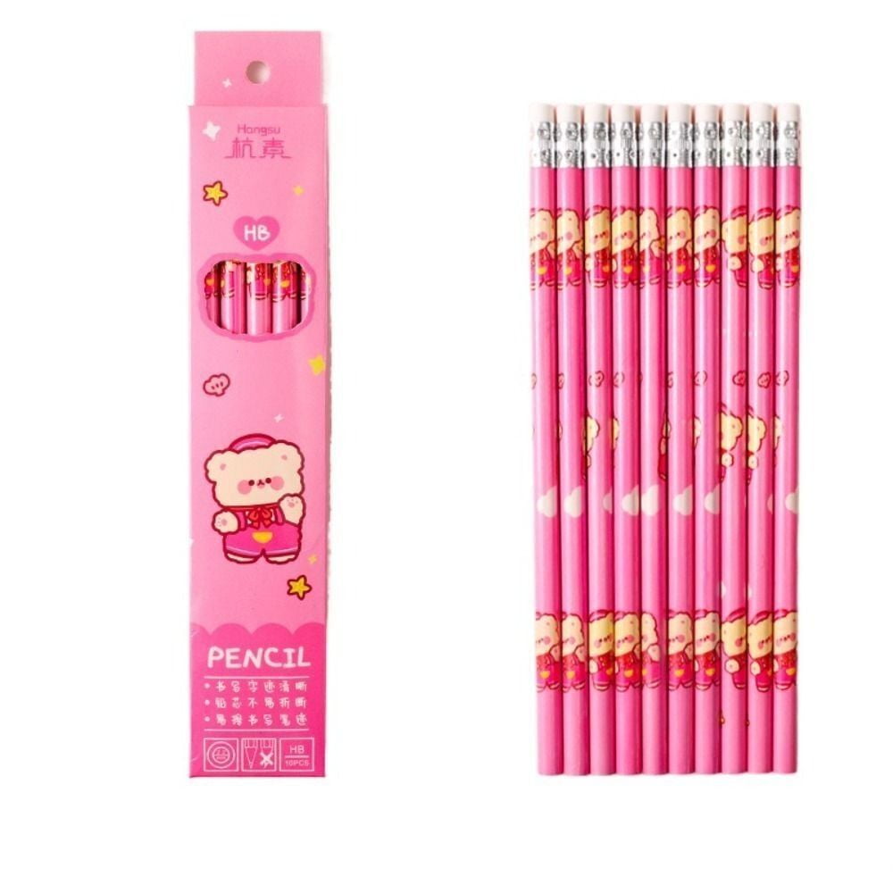 High Quality Gift Graphite Core Cartoon HB Wood Pencil Wood Writing ...