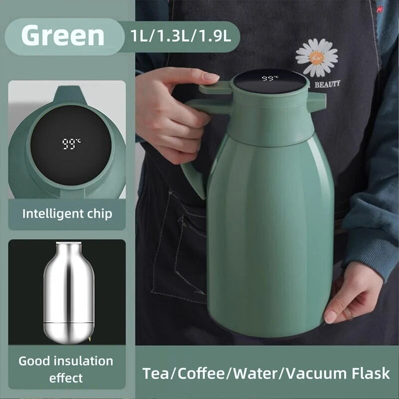 High Quality Glass Liner Insulation Pot Vacuum Flask Kettle Thermal Hot ...