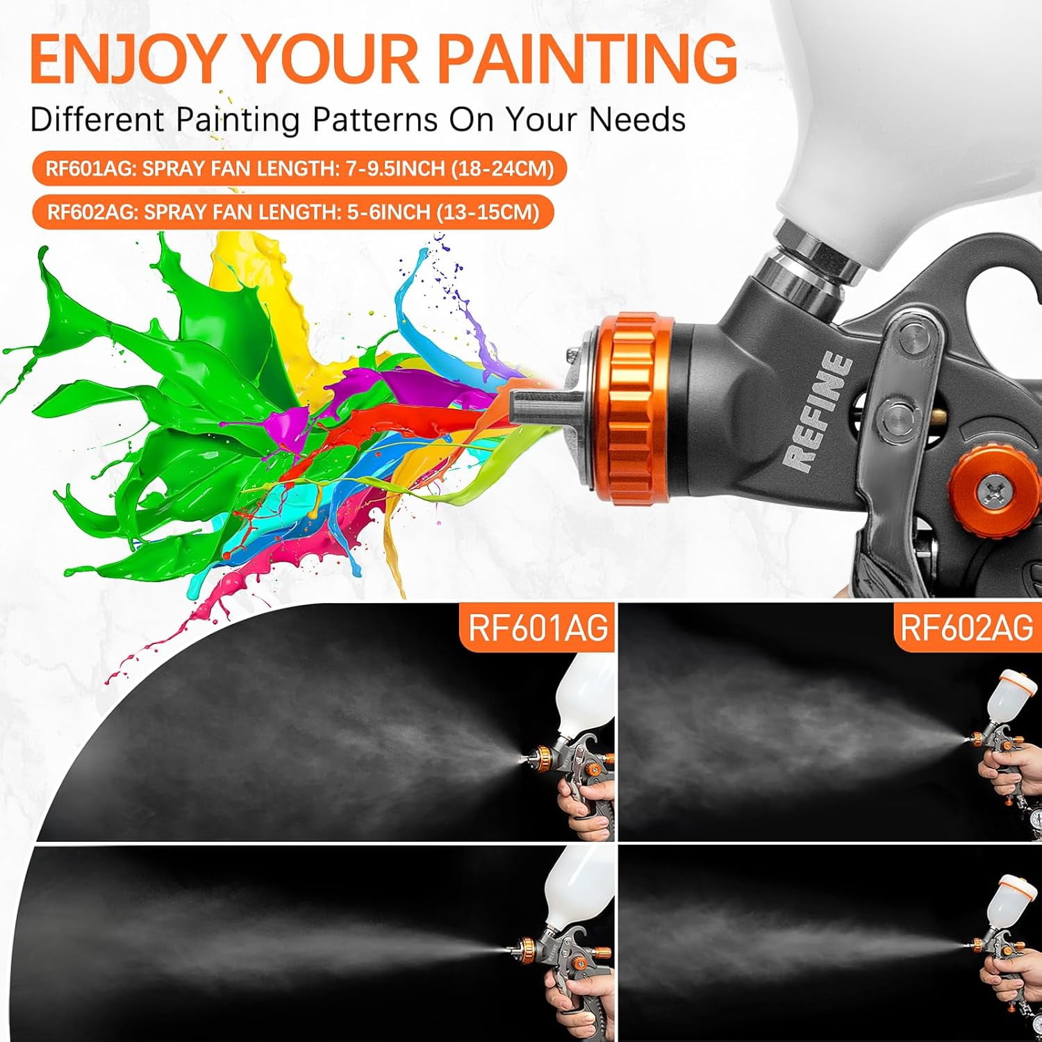 High-Quality HVLP Spray Gun Kit for Car, Furniture, and Home Painting ...