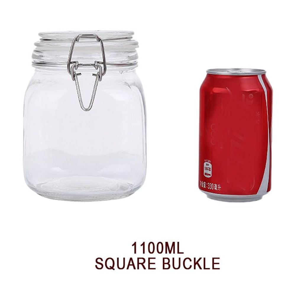 High-Quality Heat-Resistant Glass Food Storage Containers with One ...