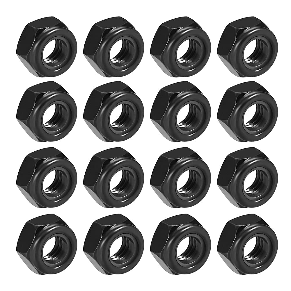 High-Quality Hex Nuts, Stainless Steel Hex Drive, Black Oxide Finish ...