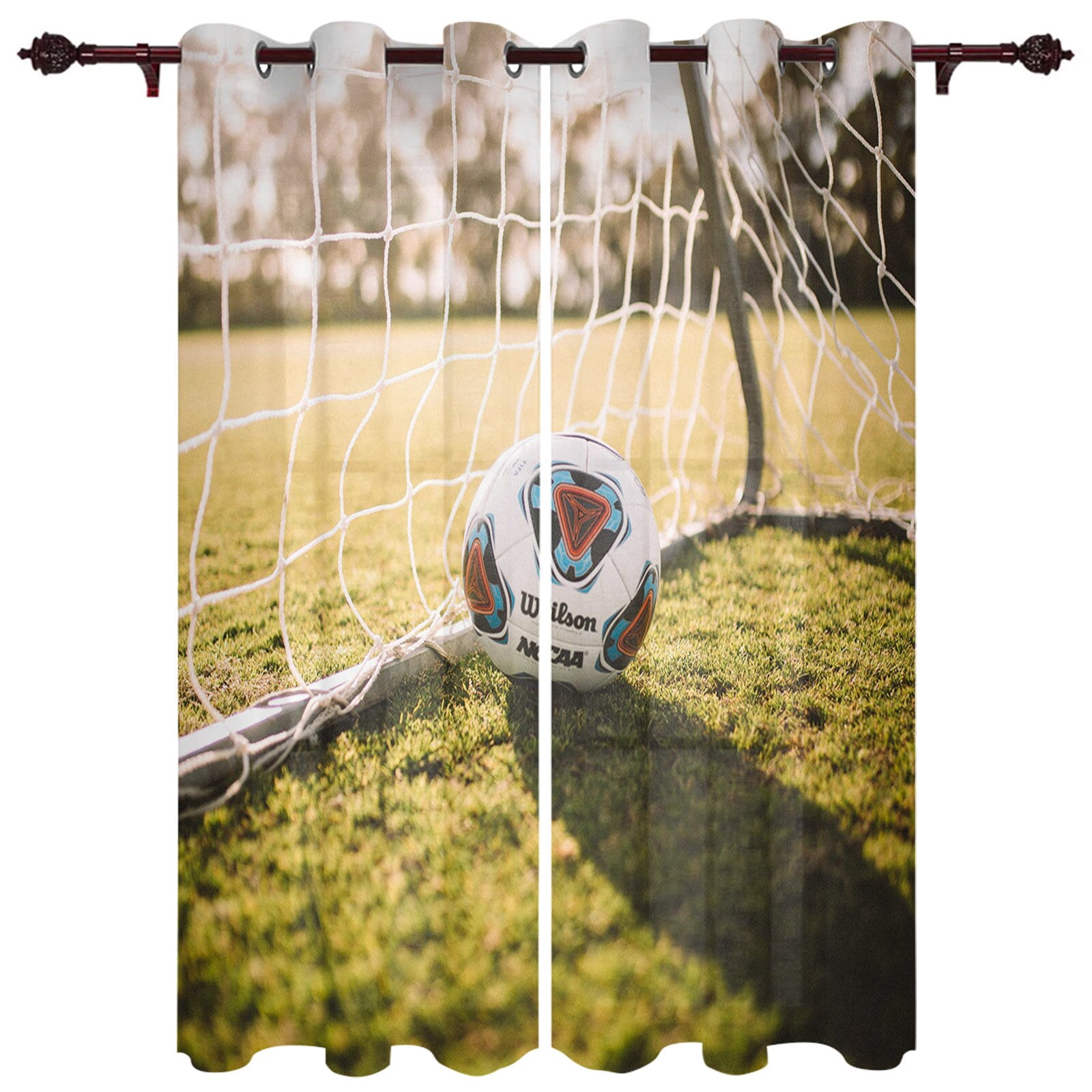 High Quality Home Curtains Football Stadium Lights Living Room Bedroom ...