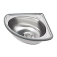 High-Quality Kitchen Sink with Triangular Design, Stainless Steel and ...