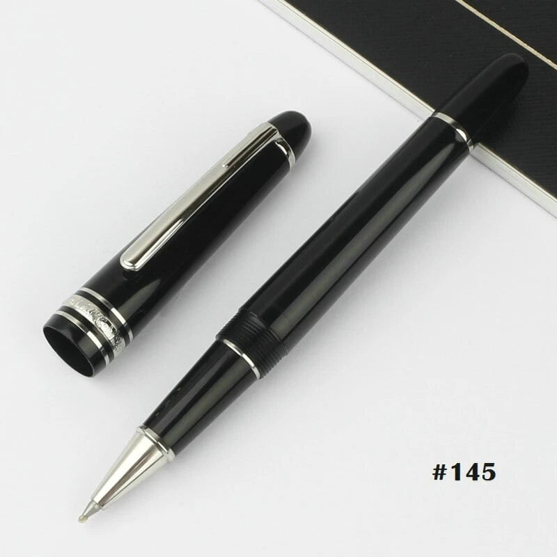 High Quality Luxury MB Collection Monte Ballpoint Pen Black Resin ...