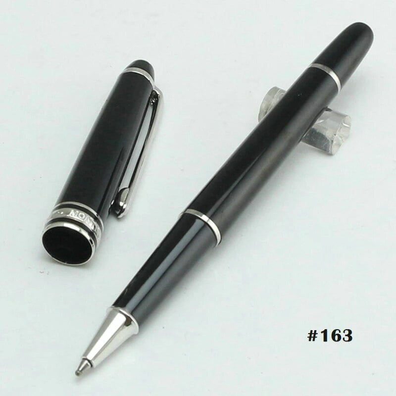 High Quality Luxury MB Collection Monte Ballpoint Pen Black Resin ...