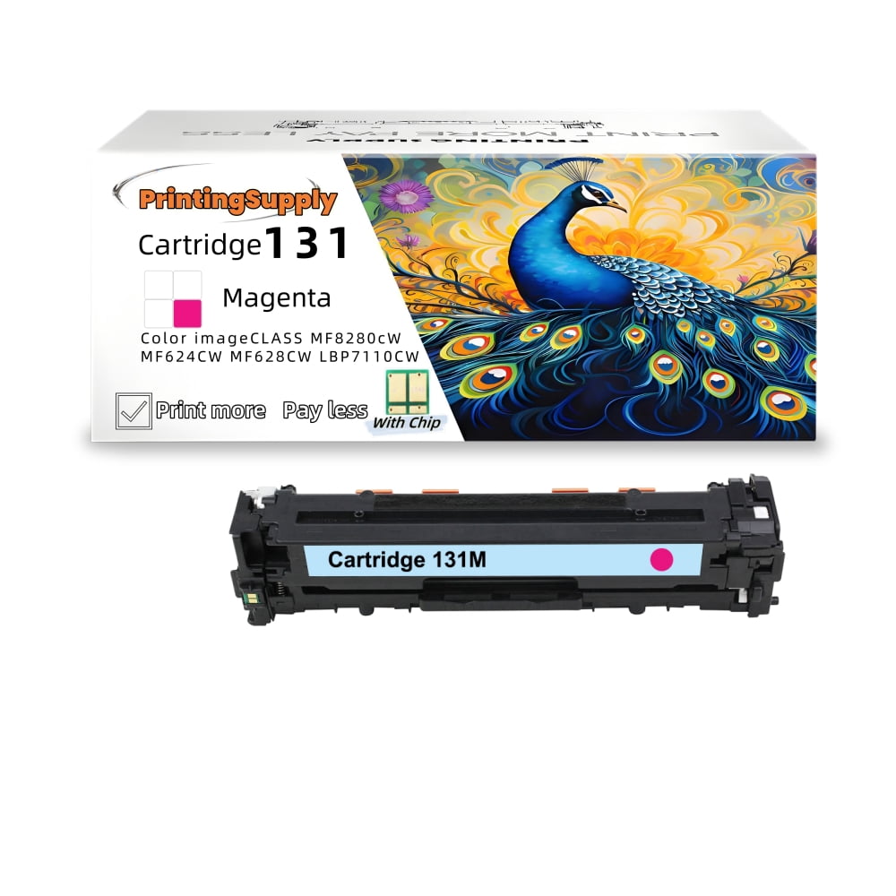 High-Quality Magenta Toner Cartridge for Canon 131 / 6270B001AA - Fits ...