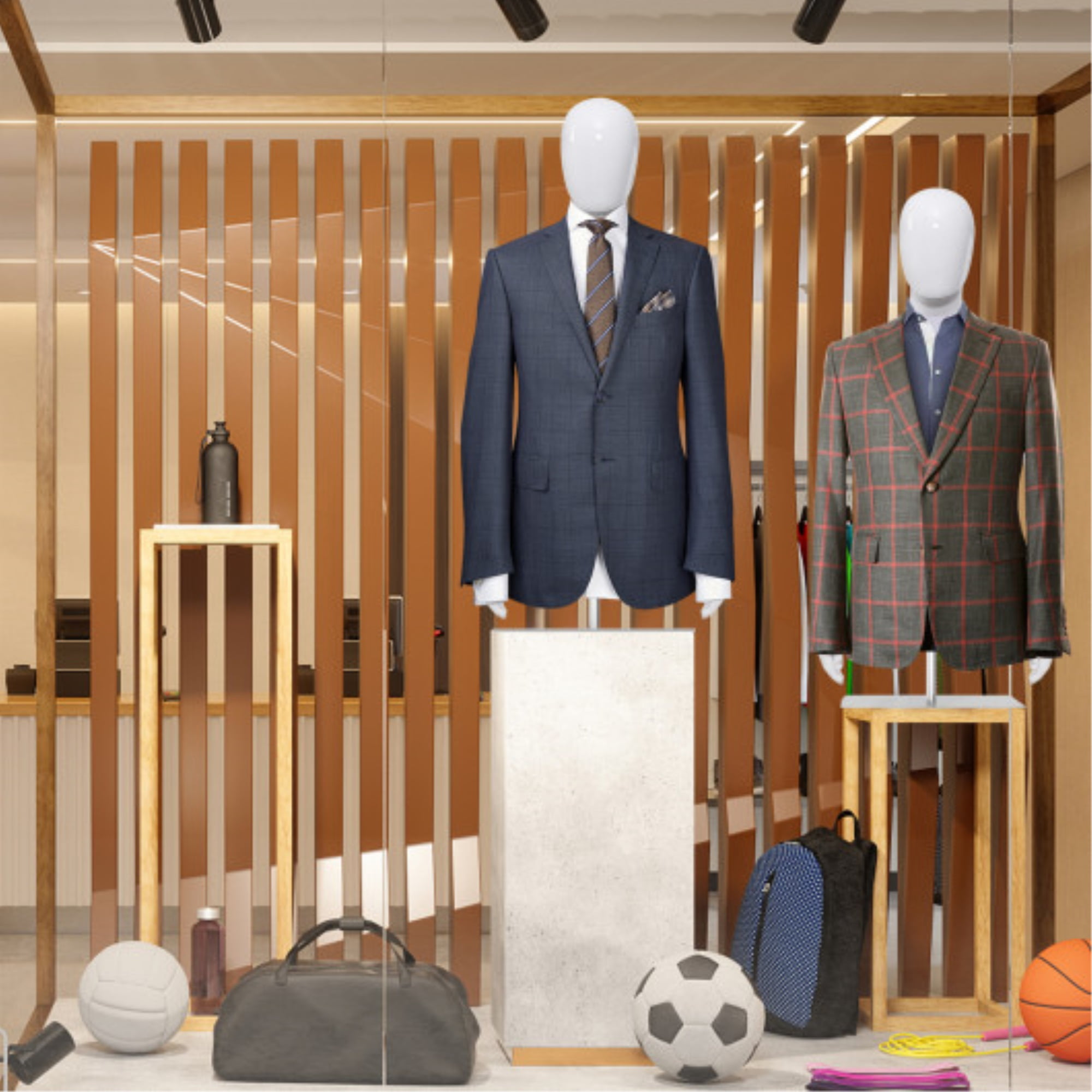 High-Quality Male Torso Mannequin Form - Showcase Clothing with Style ...