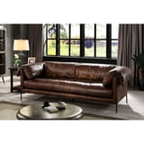 High-Quality Material Blend - 40-Inch Deep Sofa for Relaxing - Walmart.com