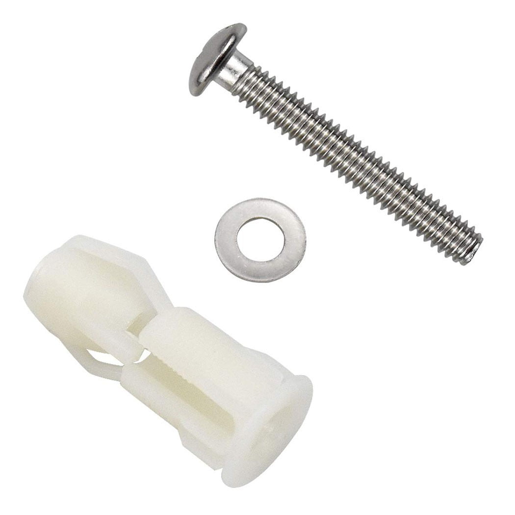 High Quality New Toilet Seat Screws Nylon Expansion Nut Pan Fixing Hole ...