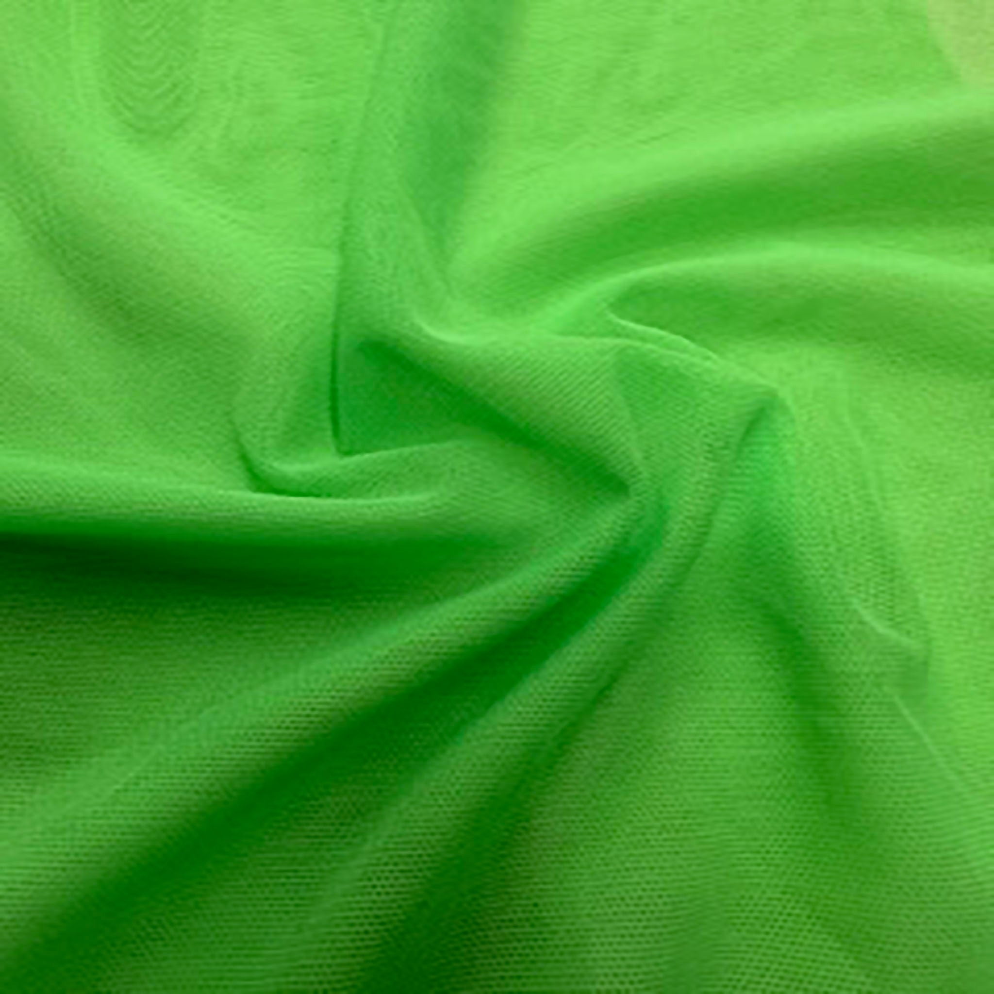 High-Quality Nylon Spandex 4-Way Solid Power Mesh Korean Fabric ...